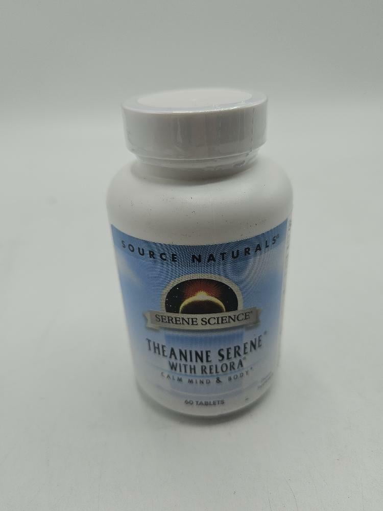 Source Naturals Serene Science L-Theanine Serene Relora Supplement ...