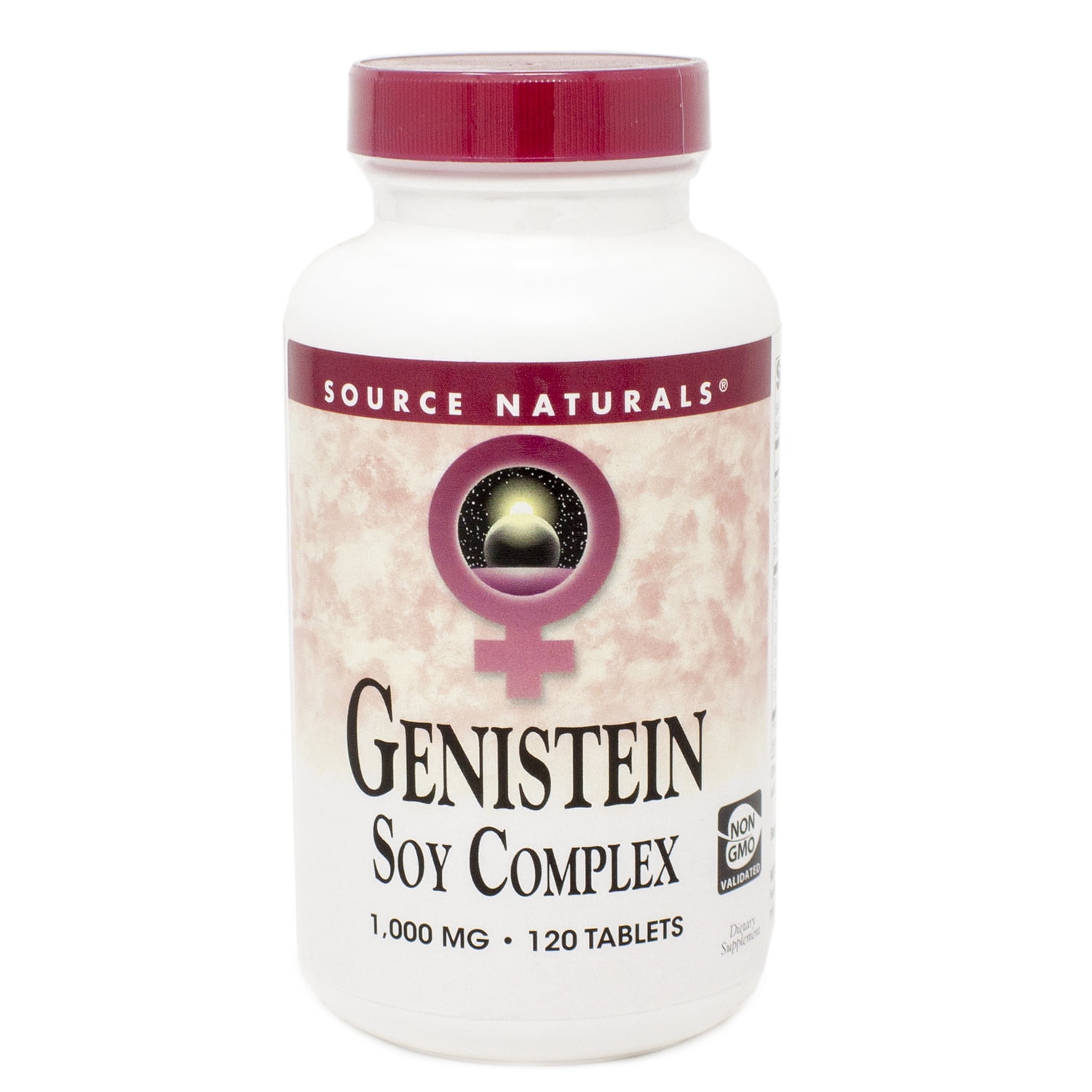 Source Naturals Genistein Soy Complex, Isoflavone-Rich, 1000mg, 120 ...