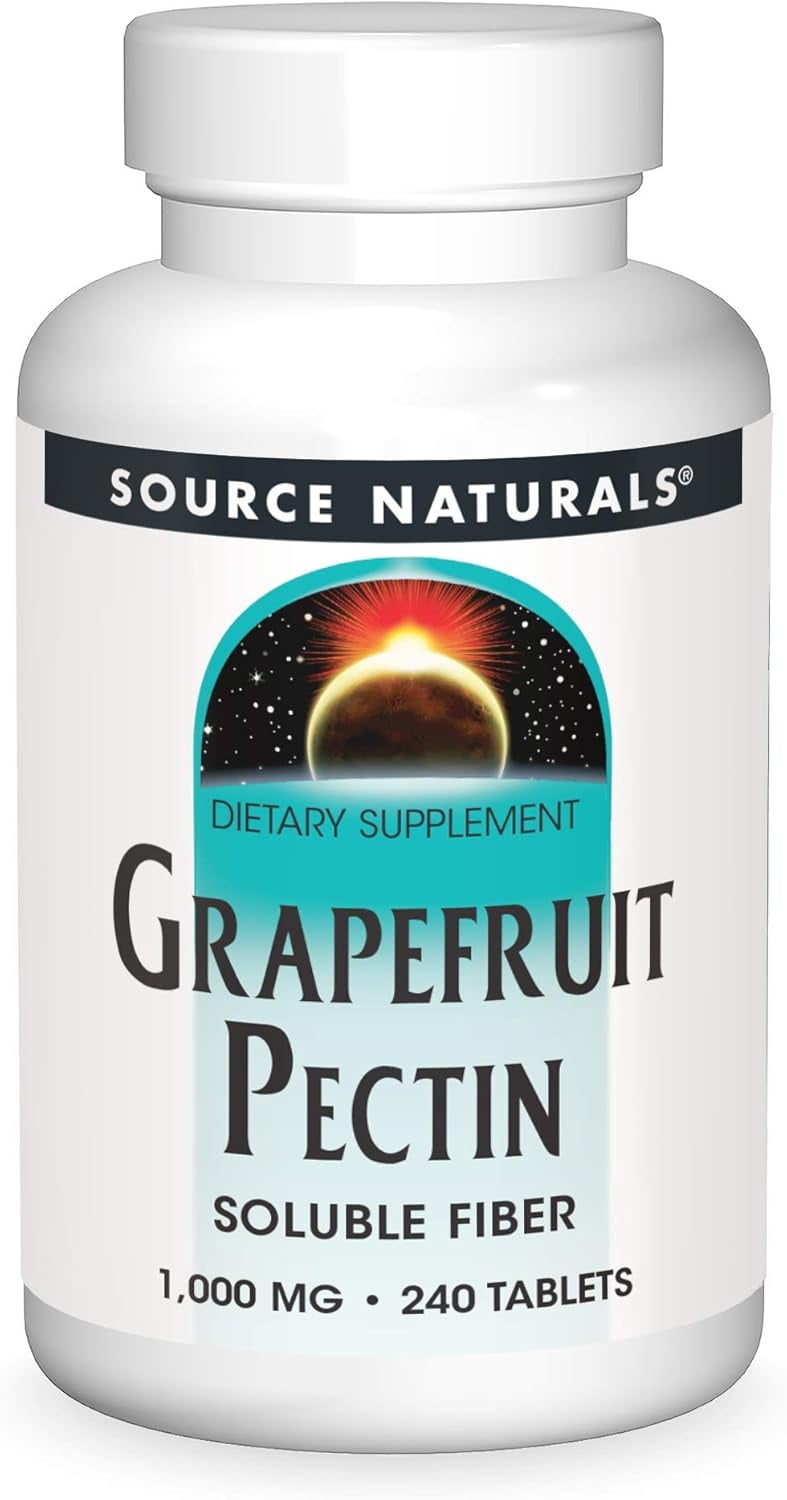 Source Naturals Grapefruit Pectin Dietary Supplement, 1000mg, 240 ...