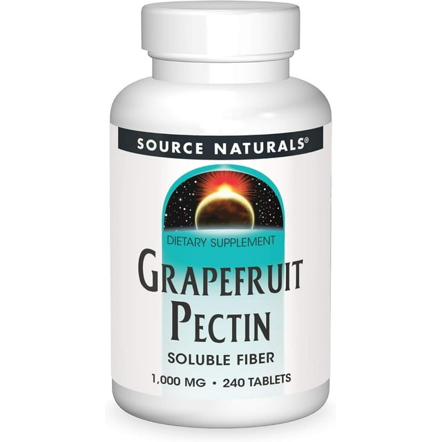 Source Naturals Grapefruit Pectin Dietary Supplement, 1000mg, 240 ...