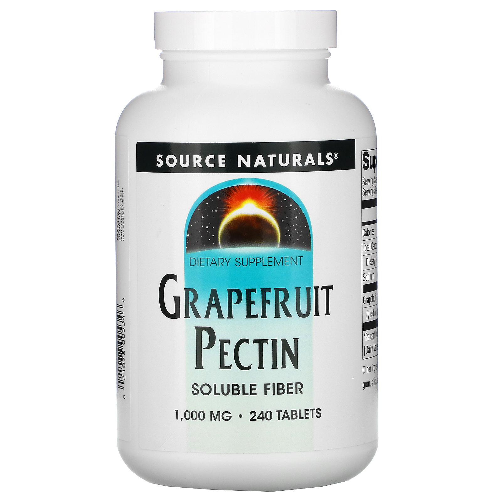 Source Naturals Source Naturals Grapefruit Pectin, 240 ea - Walmart.com