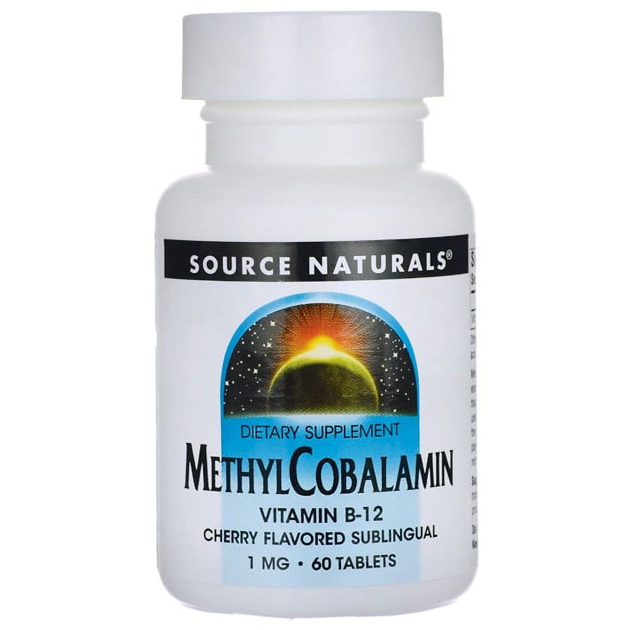 Source Naturals Source Naturals Methylcobalamin Vitamin B 12 60 Ea