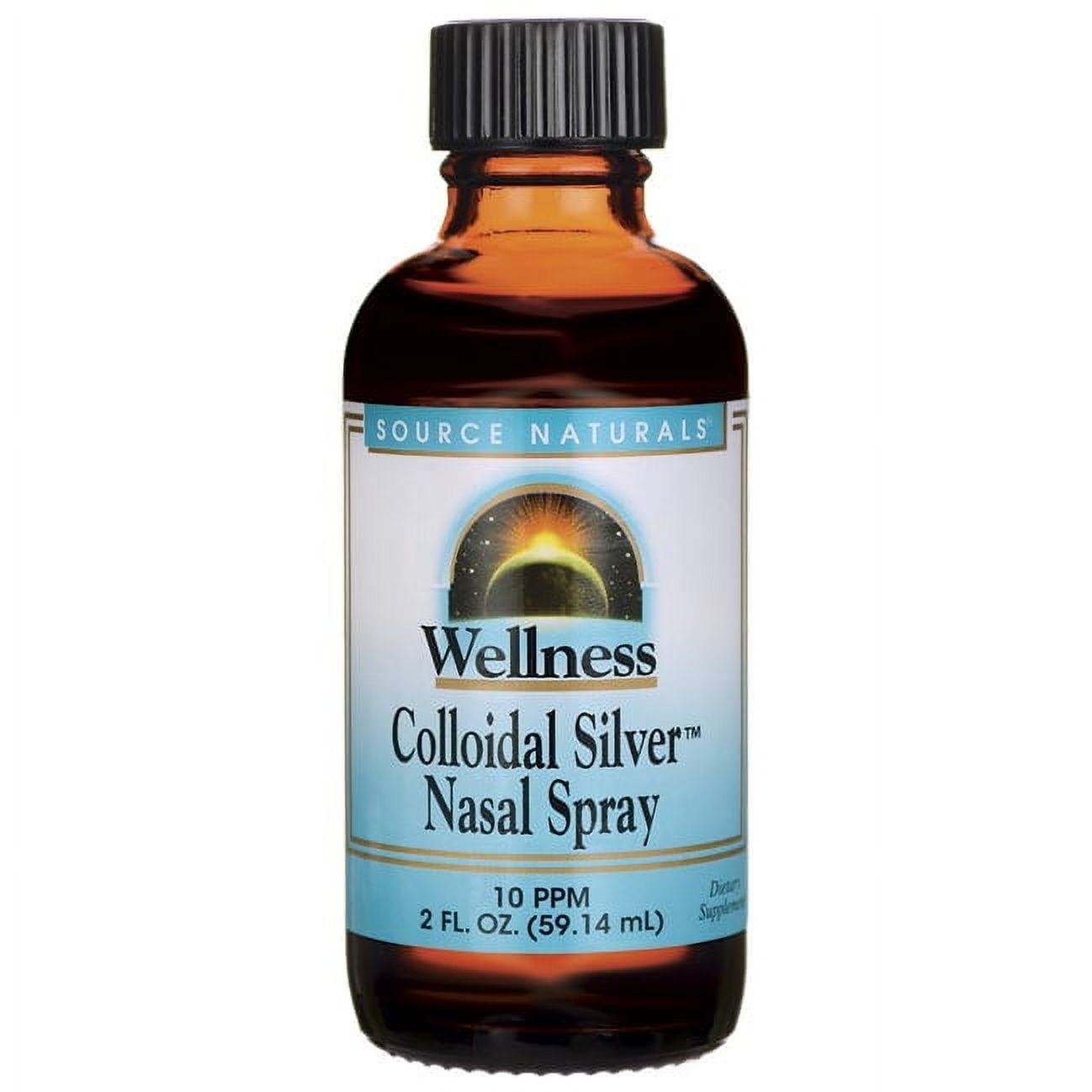Source Naturals Wellness Colloidal Silver Nasal Spray 10 ppm 2 fl oz ...