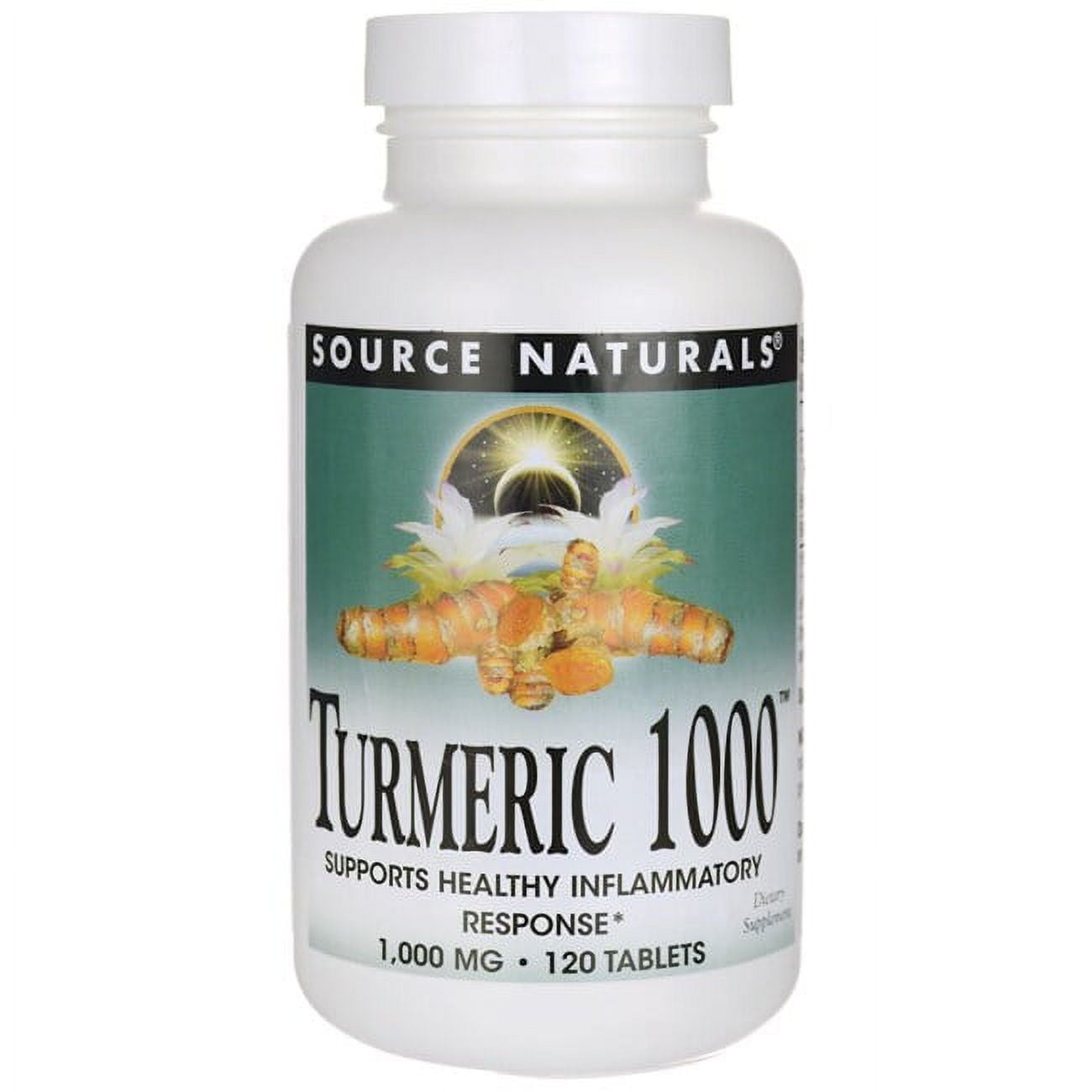 Source Naturals Turmeric 1000 120 Tabs - Walmart.com