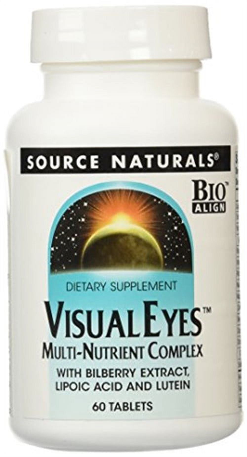 Source Naturals - Visual Eyes Multi-Nutrient Complex with Bilberry ...