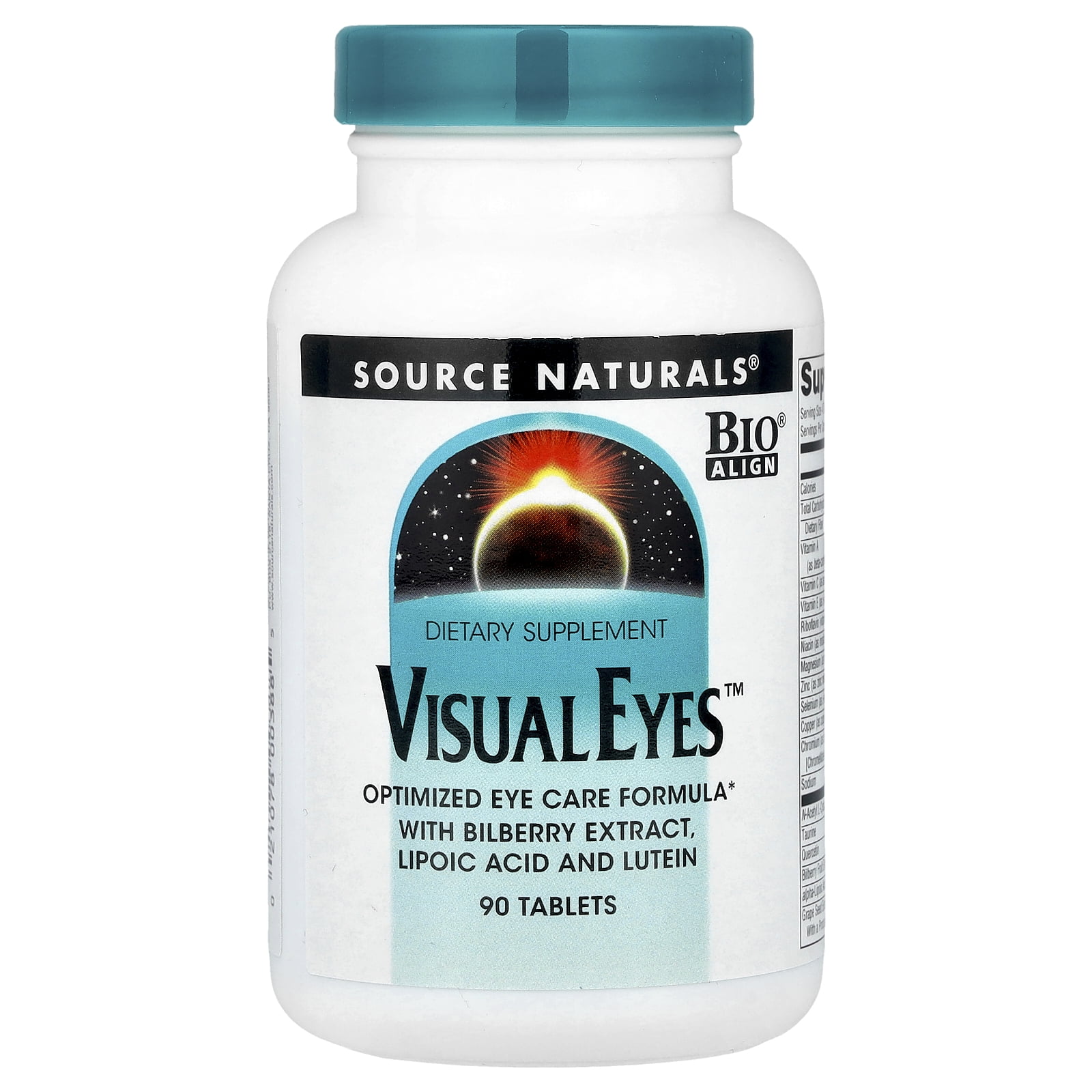 Source Naturals Visual Eyes Multi-Nutrient Complex, Supports Optimal ...