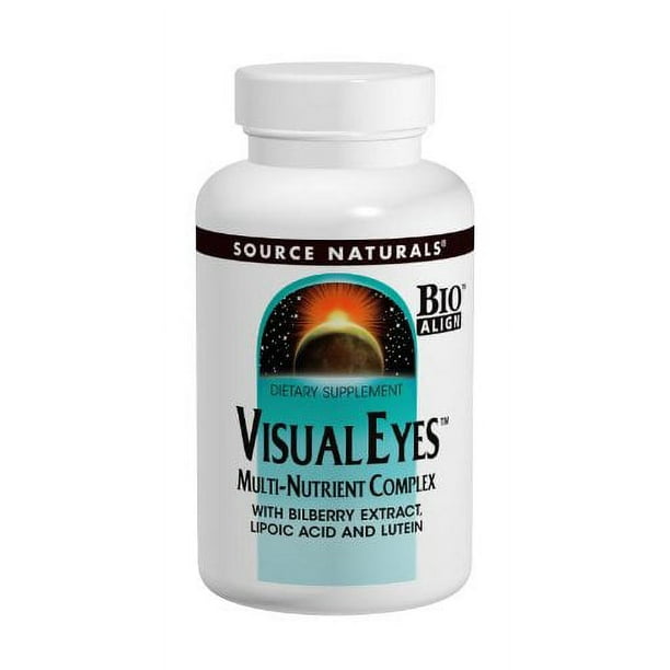 Source Naturals Visual Eyes Multi-Nutrient Complex, Supports Optimal ...