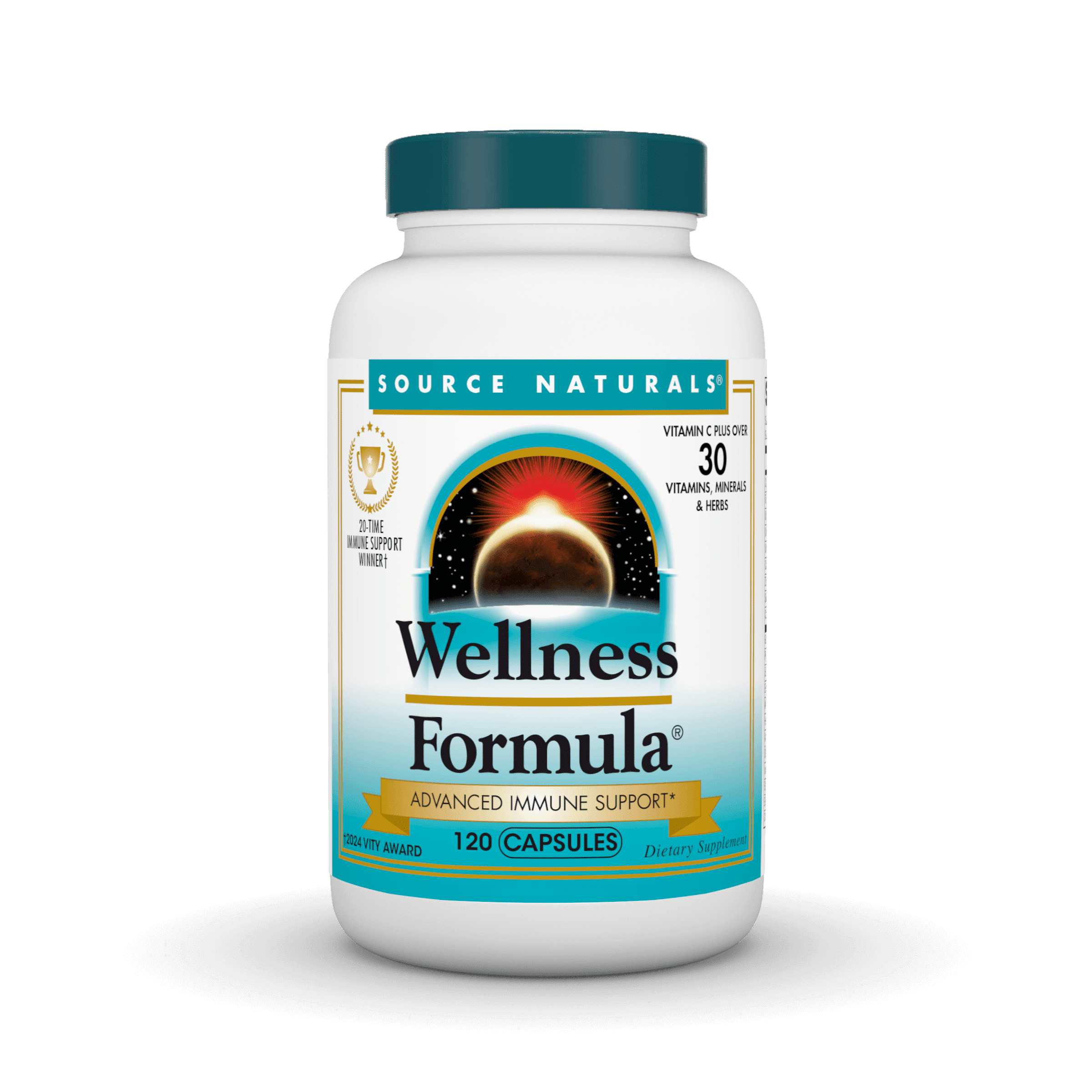 Source Naturals Health Supplements - Wellness Formula Capsules, Immune Support - 120 Capsules ...