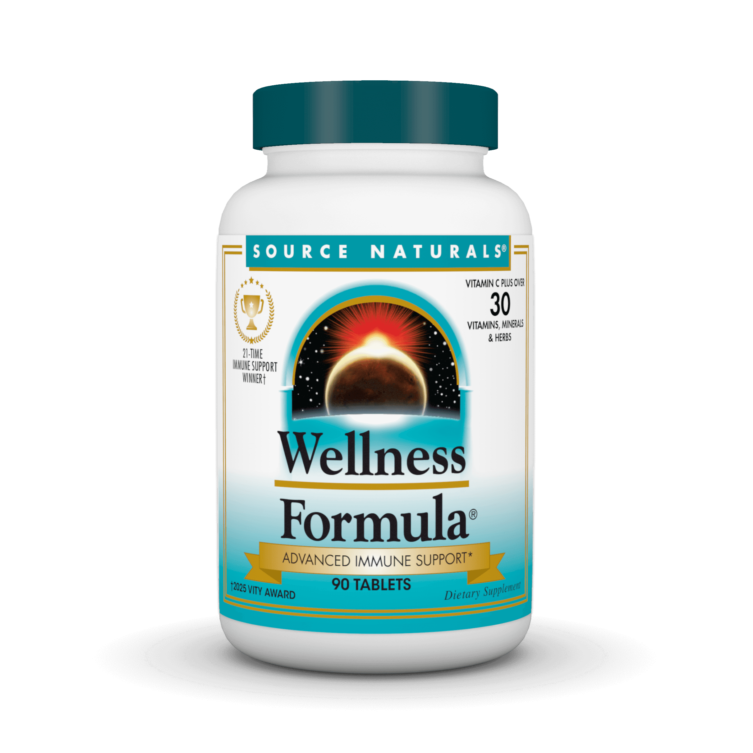 Source Naturals Wellness Formula Medication, Immune Support Tablets, 90 ...