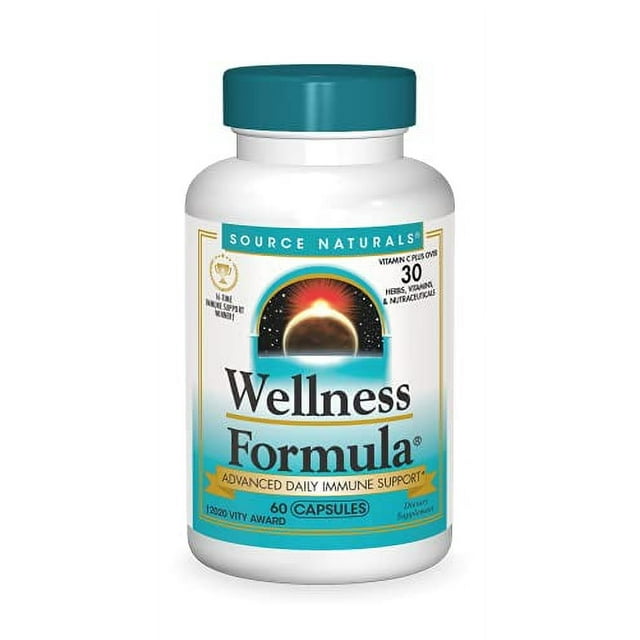 Source Naturals Wellness Formula Bio-Aligned Vitamins & Herbal Defense ...