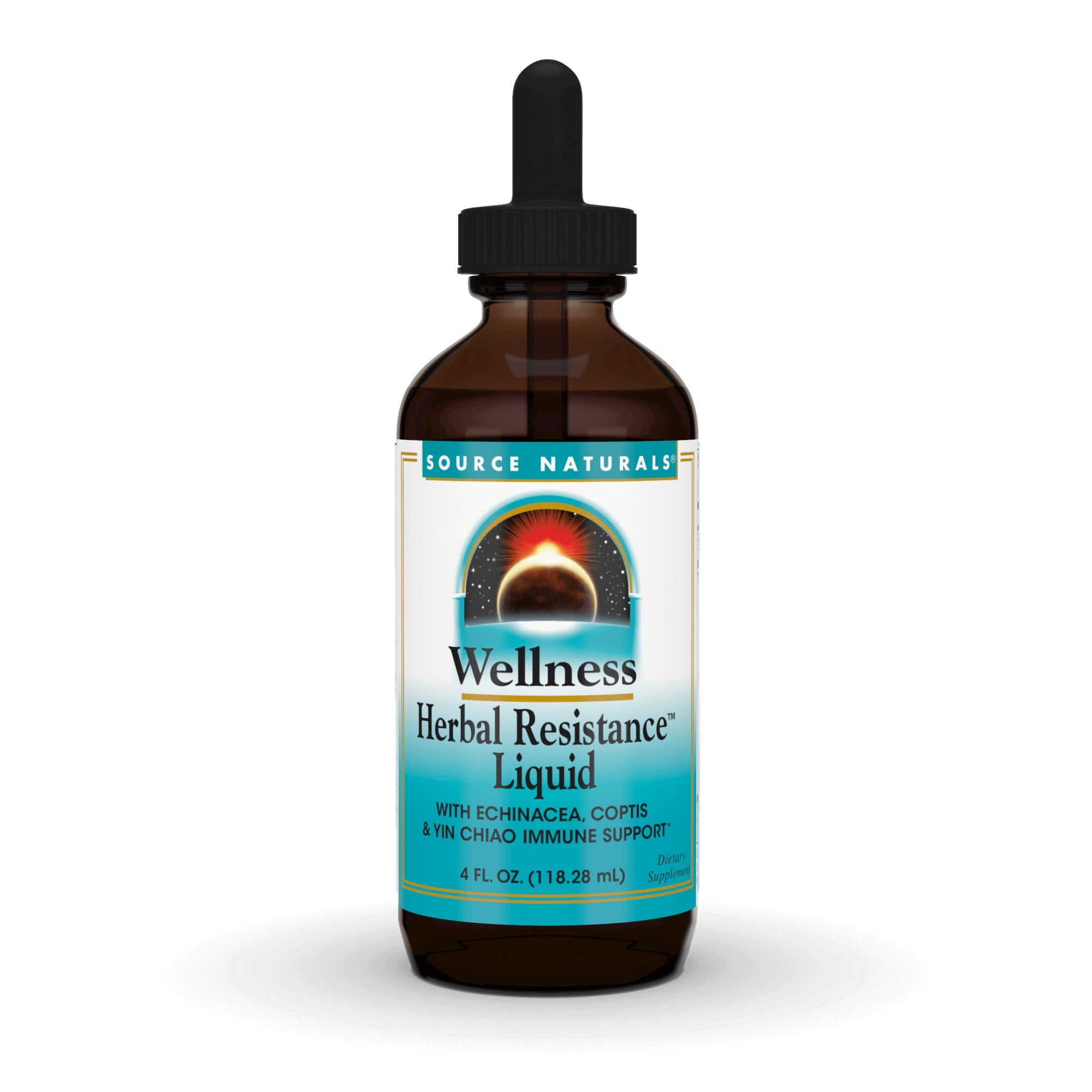 Source Naturals - Wellness Herbal Resistance Liquid with Echinacea ...