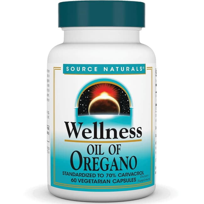 Source Naturals Wellness Oil of Oregano 60 Veg Caps - Walmart Business ...