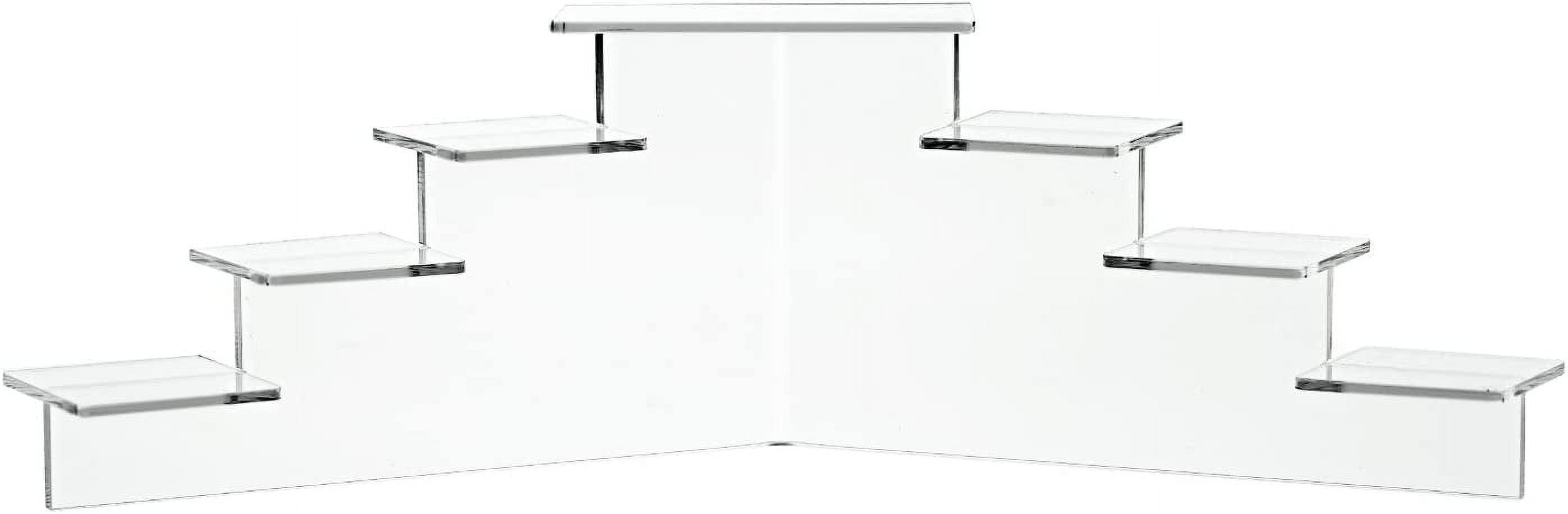 Source One Deluxe Acrylic 7 Tier Display Stand, Available in 3 Sizes ...