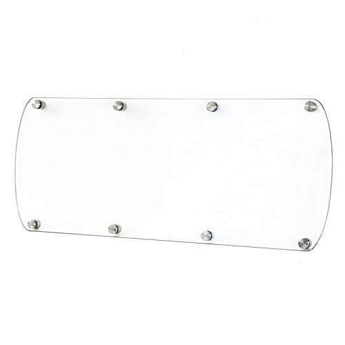 Source One Deluxe Clear Acrylic Standoff Sign Holders 1 Sign, 2 Sign ...