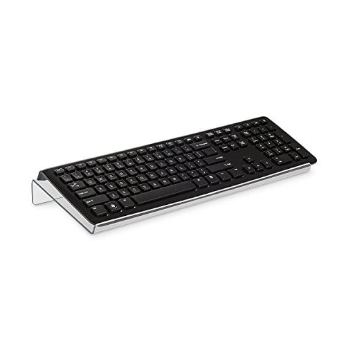 Source One Premium Tilted Keyboard Stand for Ergonomic, Clear Acrylic ...
