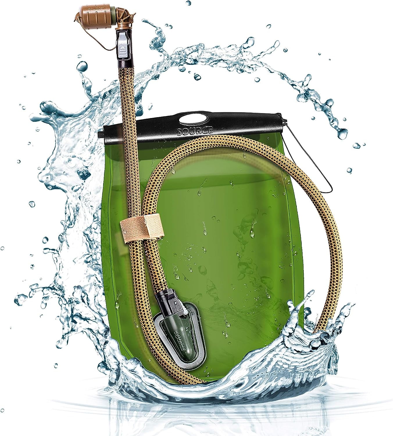 Source Tactical Kangaroo 1L Collapsible Widepac Hydration Bladder ...