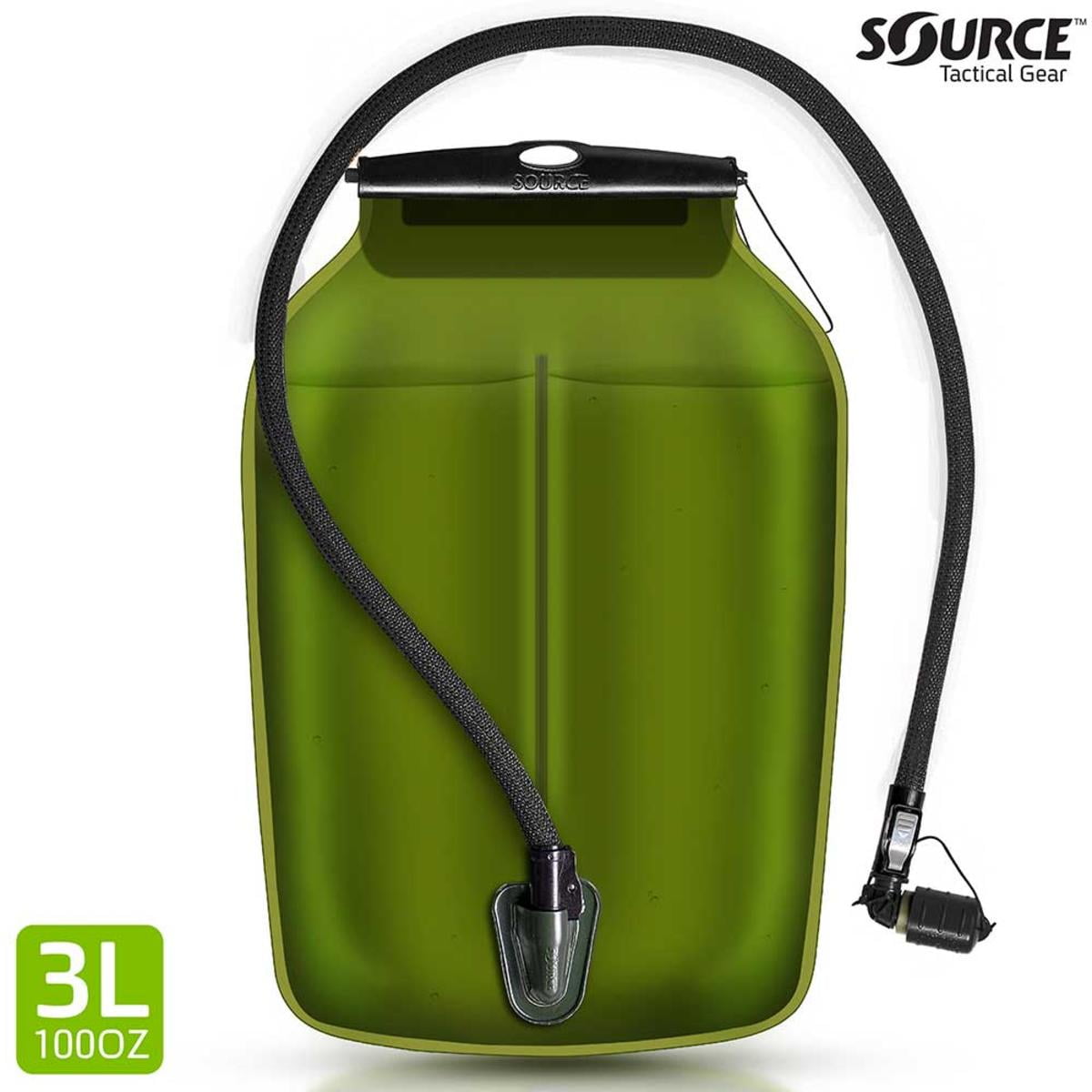 Source Tactical WLPS Low Profile 3L Hydration Bladder - Walmart.com