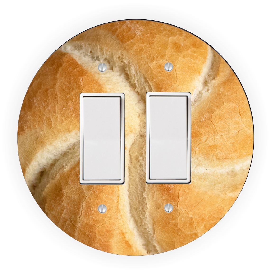 Sourdough Bread Design - Light Switch & Outlet Plate Cover - Single ...