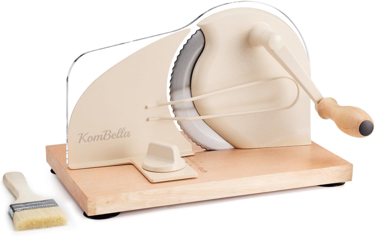 Sourdough Bread Slicer for Homemade Bread, Manual Hand Crank Bread ...
