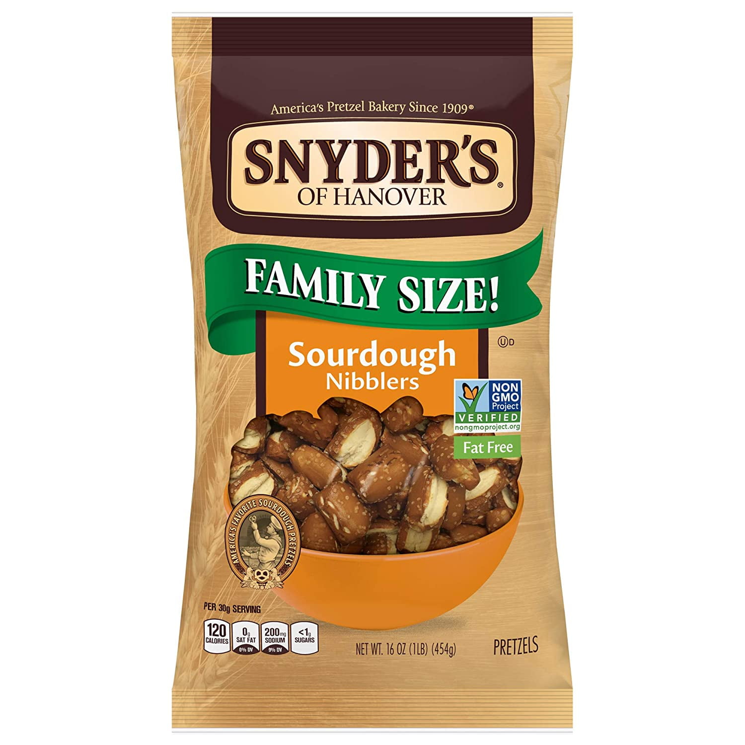 Sourdough Nibbler Pretzels - 16 oz - 2 pk - Walmart.com