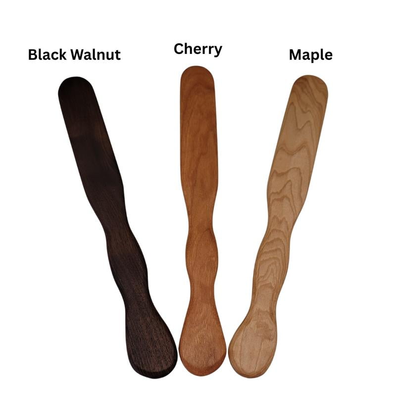 Sourdough Spurtle 11 Inch Medium Handcrafted Wood Stir Stick Non-Toxic ...