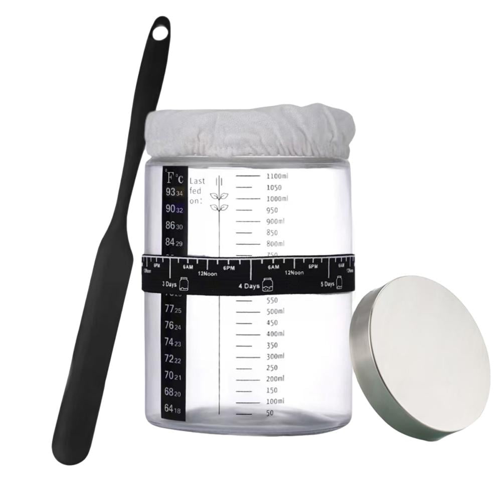 Sourdough Starter Kit, 40oz Sourdough Starter s Complete Kit, Sourdough Home Bread Baking Making ...