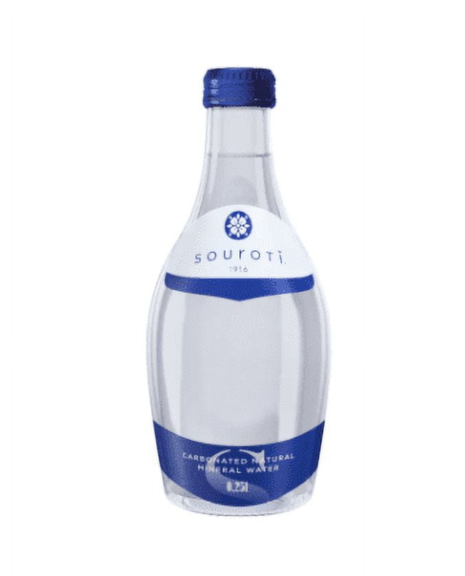 Souroti Sparkling Natural Mineral Water, 250ml - Walmart.com