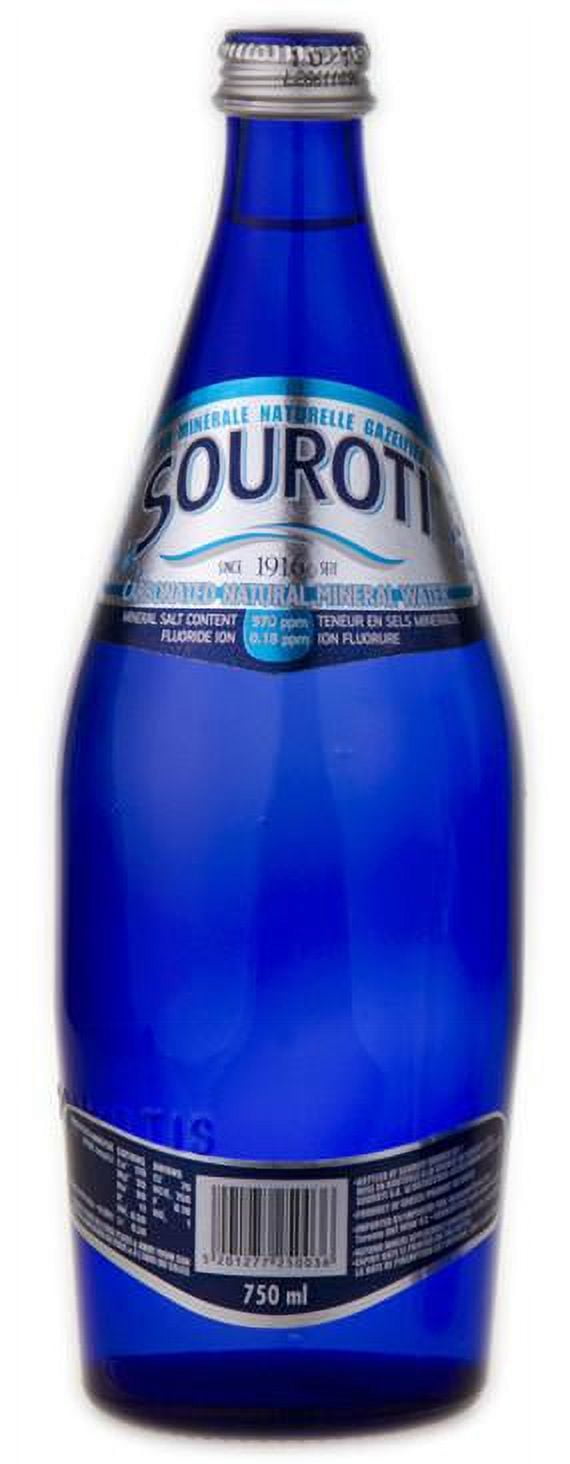 Souroti Sparkling Natural Mineral Water, 750ml - Walmart.com