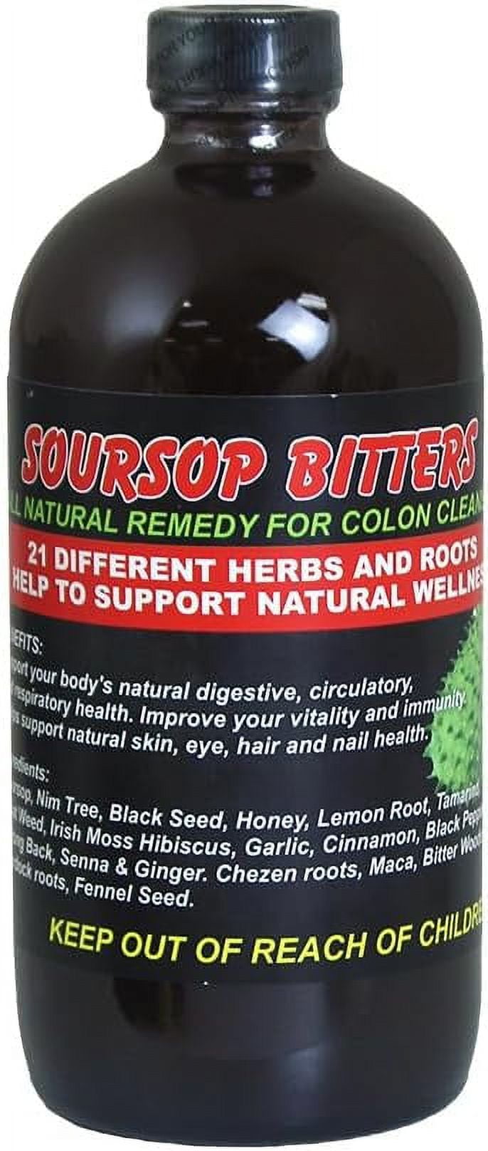 Soursop Bitters 16 oz. Large Bottle - Walmart.com