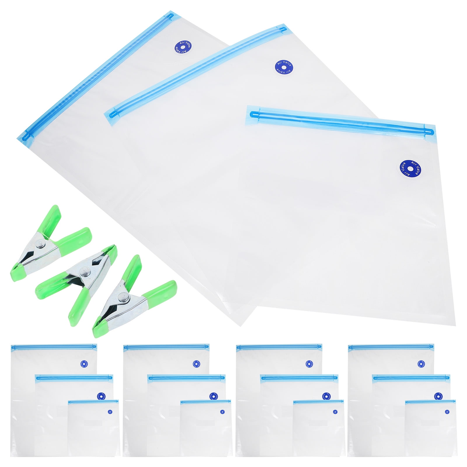 Sous Vide Bags Reusable Fresh Keeping Vacuum Pouches Seal Foods Storage ...