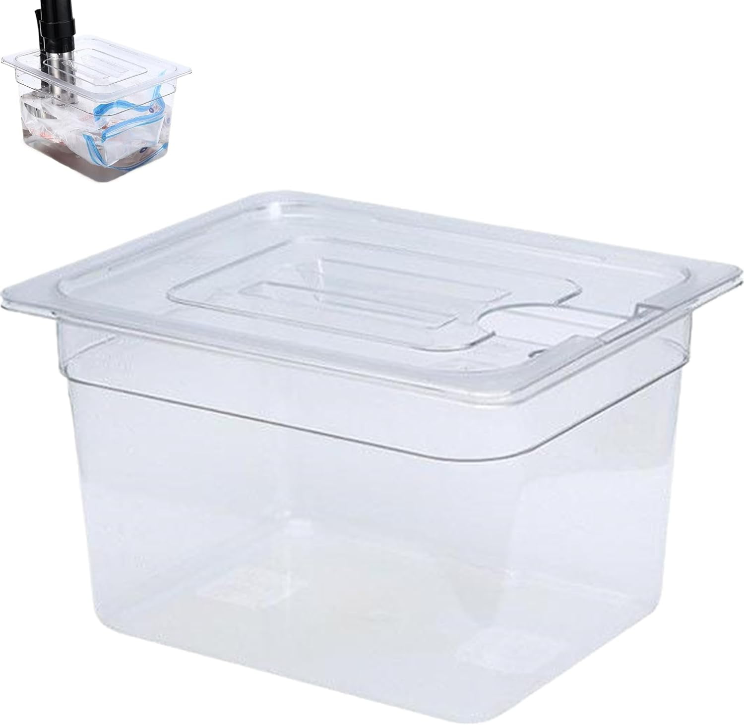 Sous Vide Container with Lid 12 Quart: Sous Vide Cooker Cooking ...