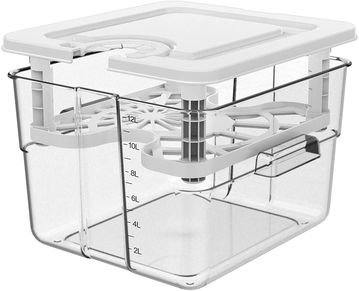 Sous Vide Container with Lid and Rack Sous Vide Containers Sous Vide ...
