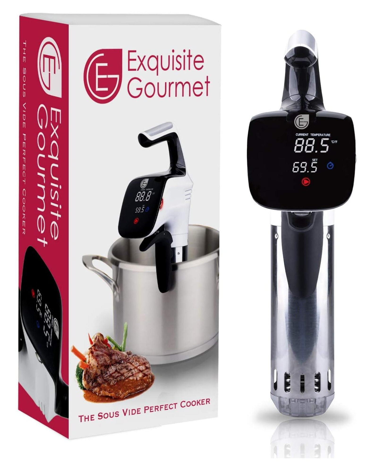 The Sous Vide Perfect Cooker - 850 Watt - Pro-Level Cooking Gadget ...