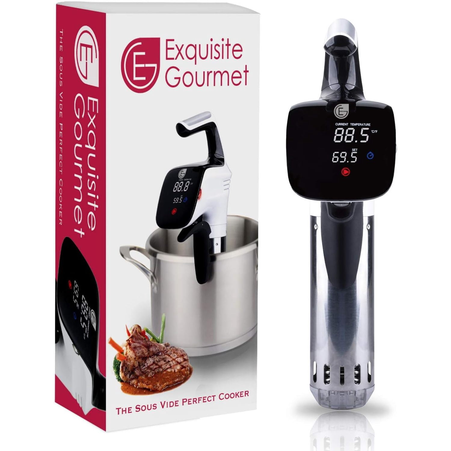 The Sous Vide Perfect Cooker - 850 Watt - Pro-Level Cooking Gadget ...