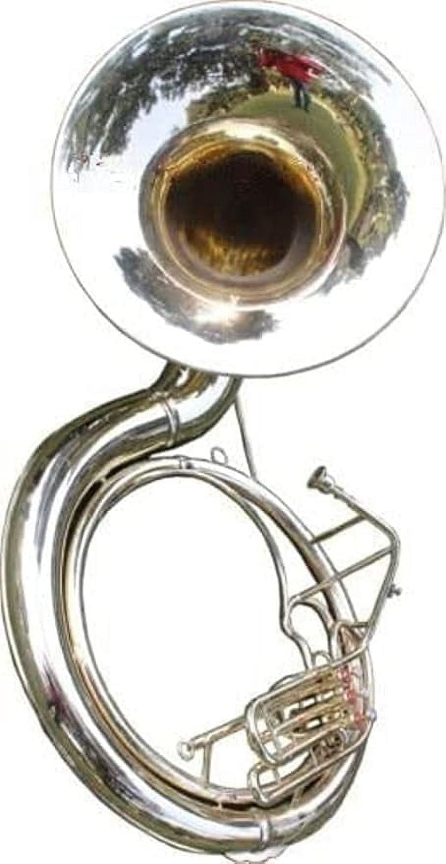 Sousaphone 25 Valve Big Tuba Made Of/Full Brass W/Bag Brass Finish ...