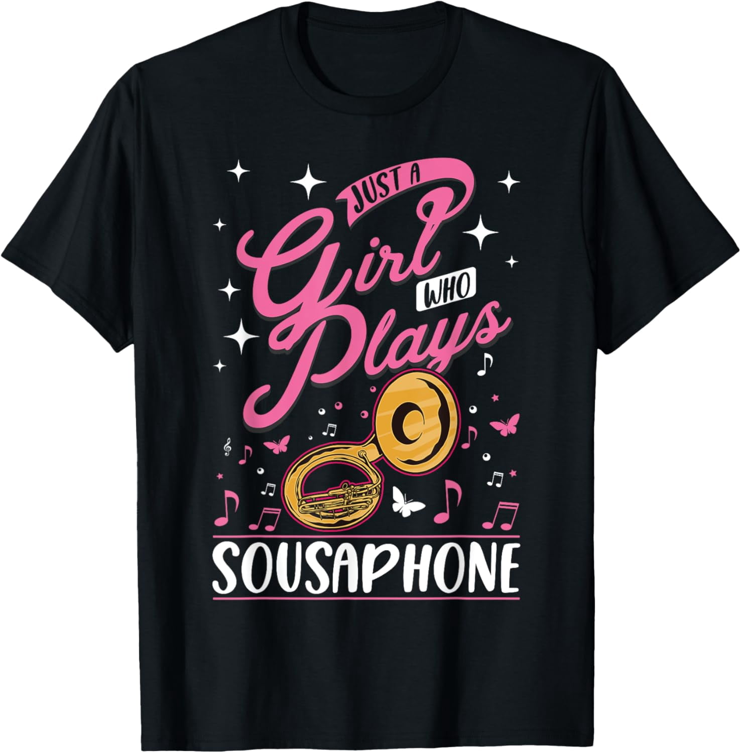 Sousaphone Girl Sousaphone Player Sousaphonist T-Shirtmen and women can ...