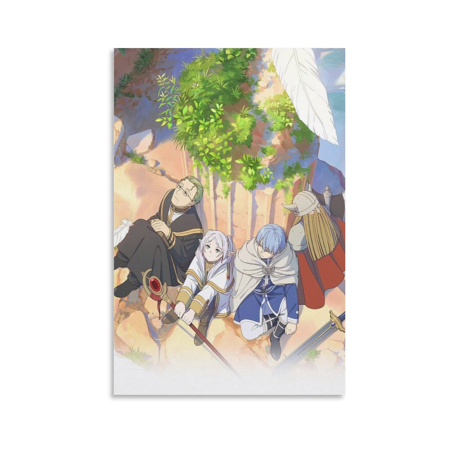 Sousou No Frieren (Frieren Beyond Journey's End) Poster Artworks Canvas ...