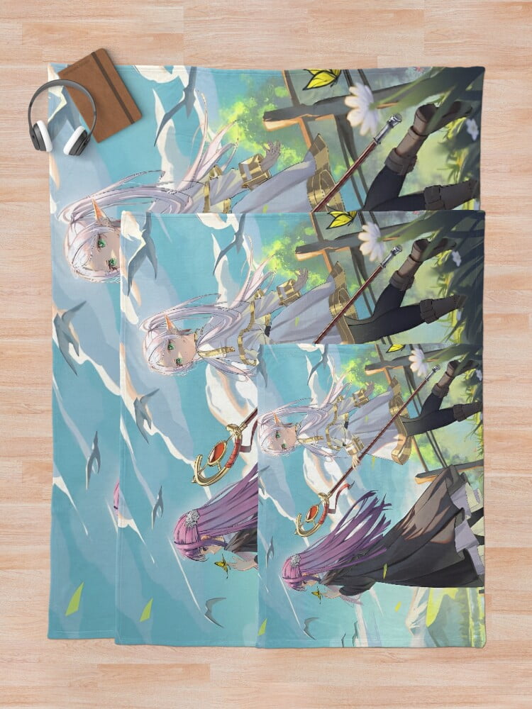 Sousou no Frieren - Frieren Fern Throw Blanket Soft Cozy Blanket for Home Decor Couch Bed Sofa ...