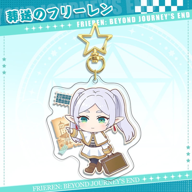 Sousou no Frieren Star Keychain, Firenze, Simmel Peripheral Acrylic ...