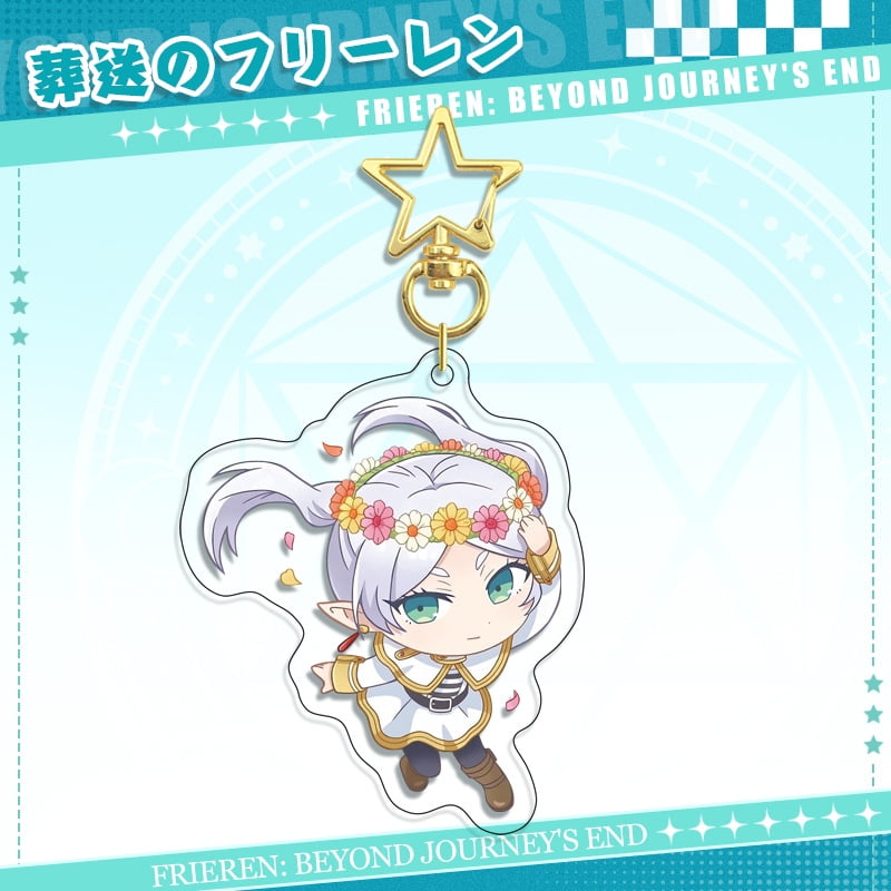 Sousou no Frieren Star Keychain, Firenze, Simmel Peripheral Acrylic ...