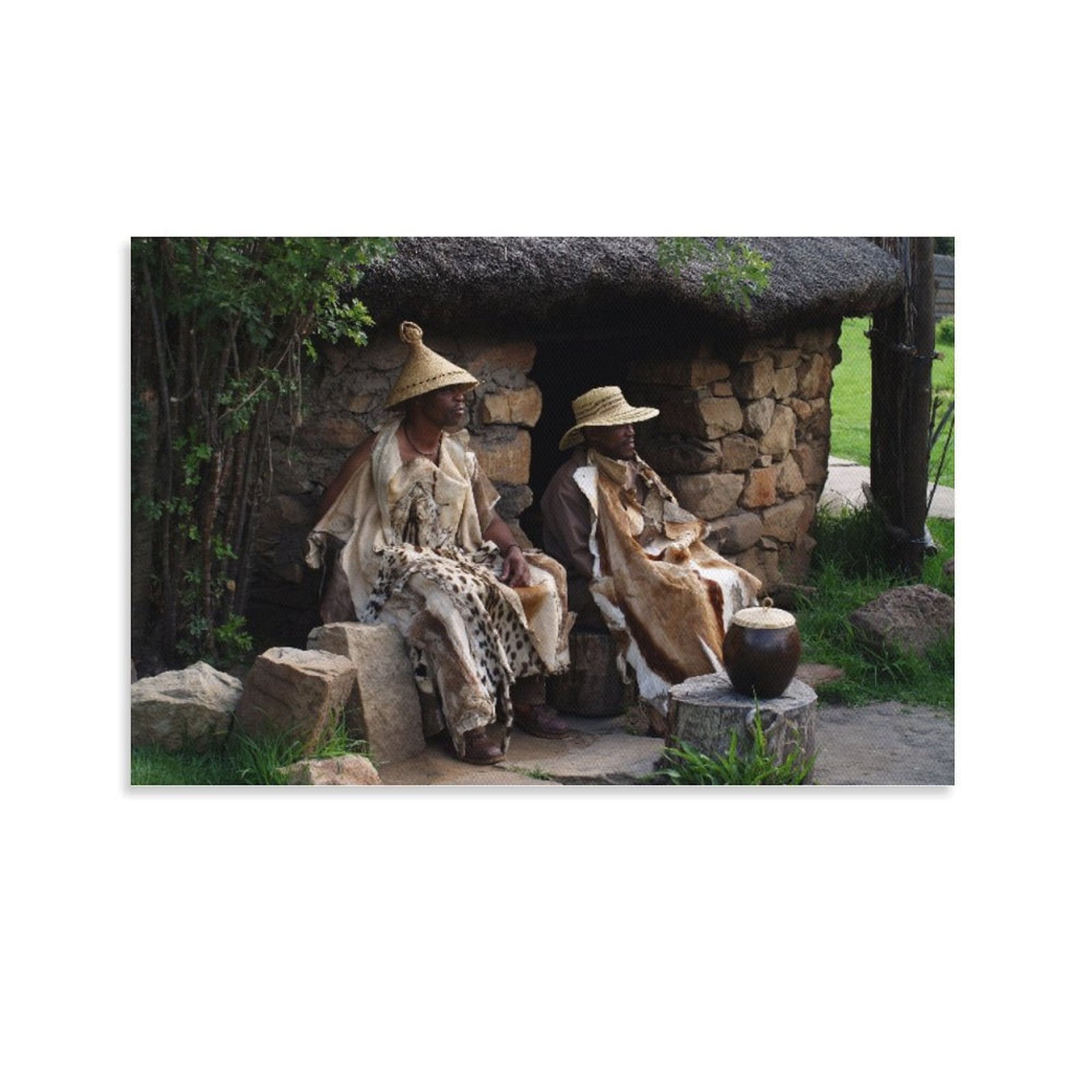 South Africa Basotho Chieftain Canvas Art Poster And Wall Art Picture ...