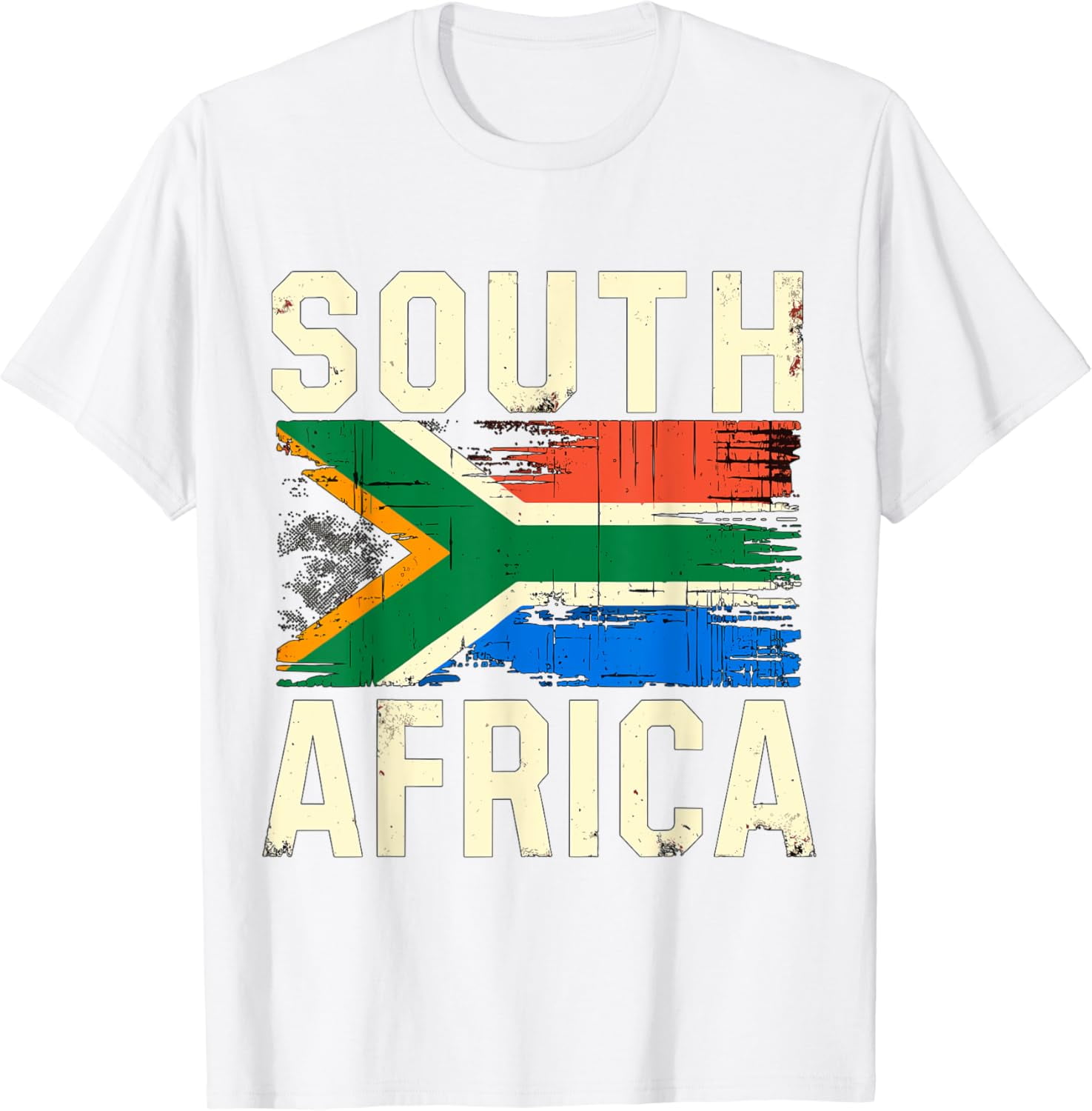 South Africa Flag African T-Shirt100% cotton - Walmart.com