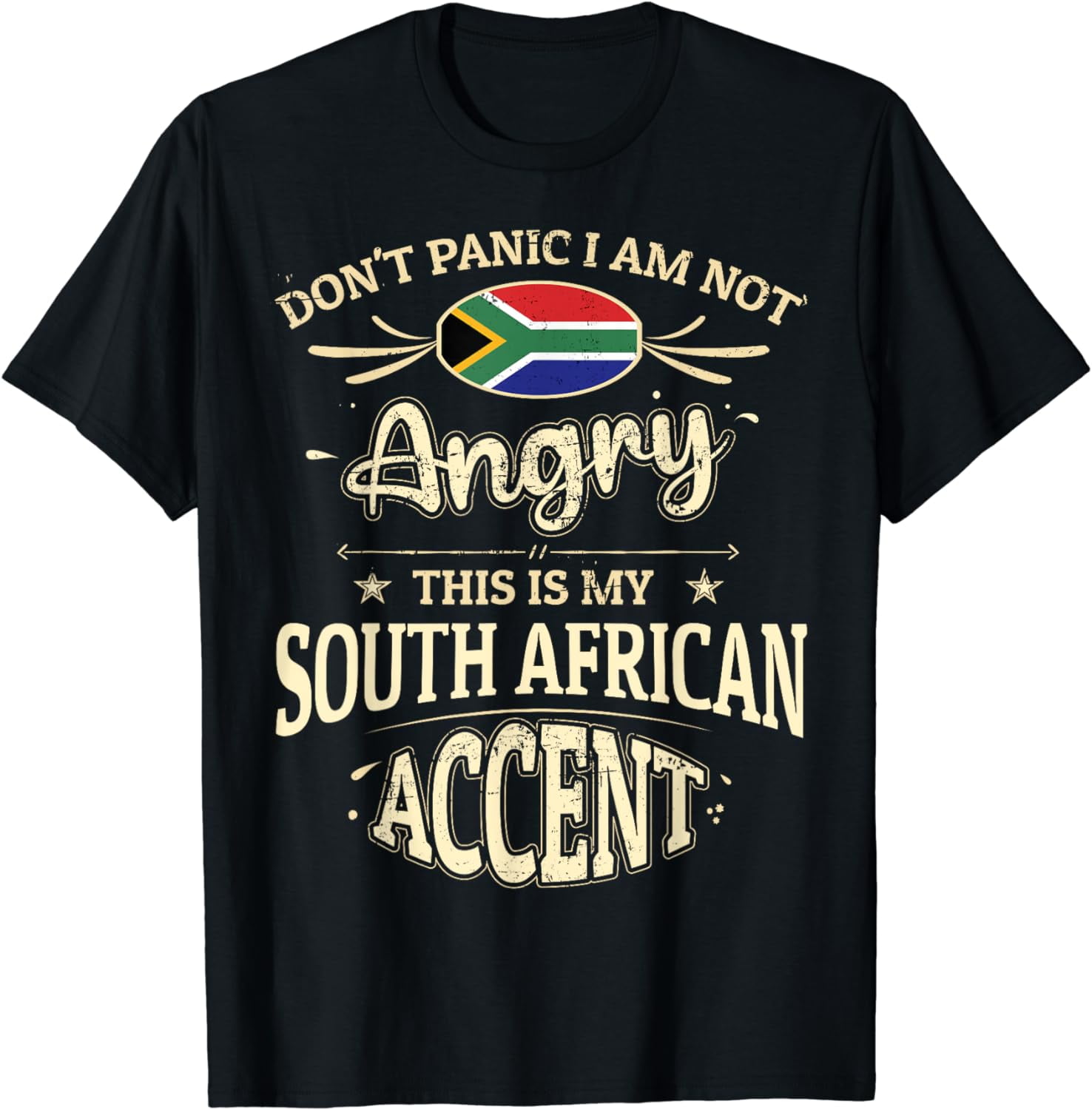 South Africa Flag Souvenirs for South Africans Men & Women T-Shirt ...