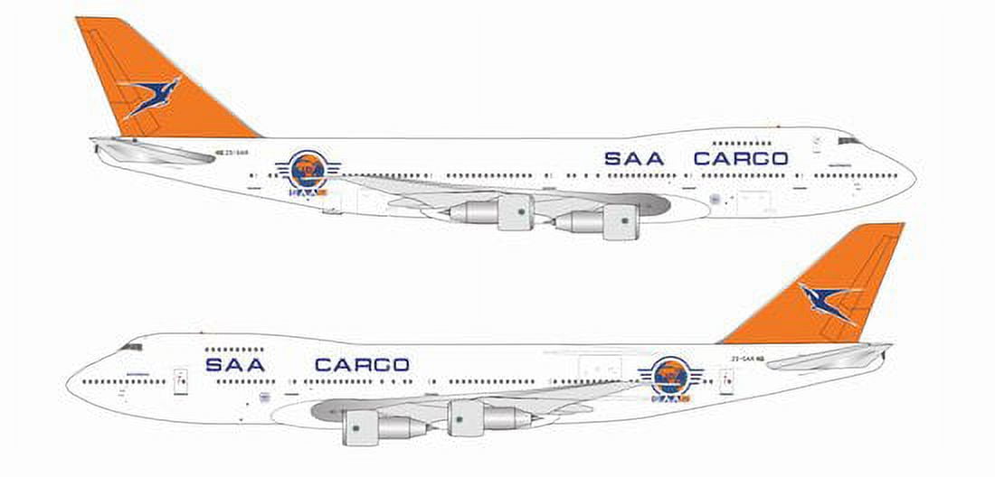 South African Airways Cargo (SAA Cargo) 747-200 ZS-SAR "WATERBERG" (1: ...