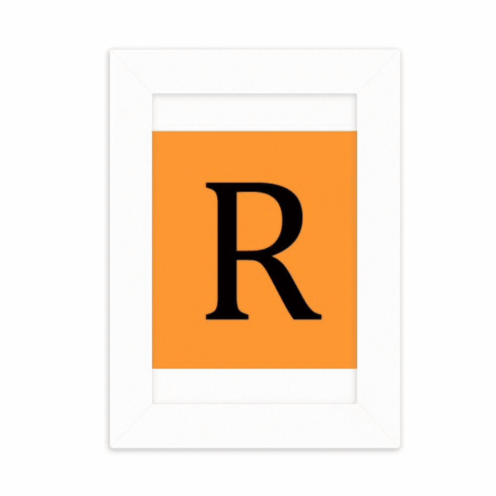 South African Currency Symbol Rand ZAR Desktop Photo Frame Picture ...
