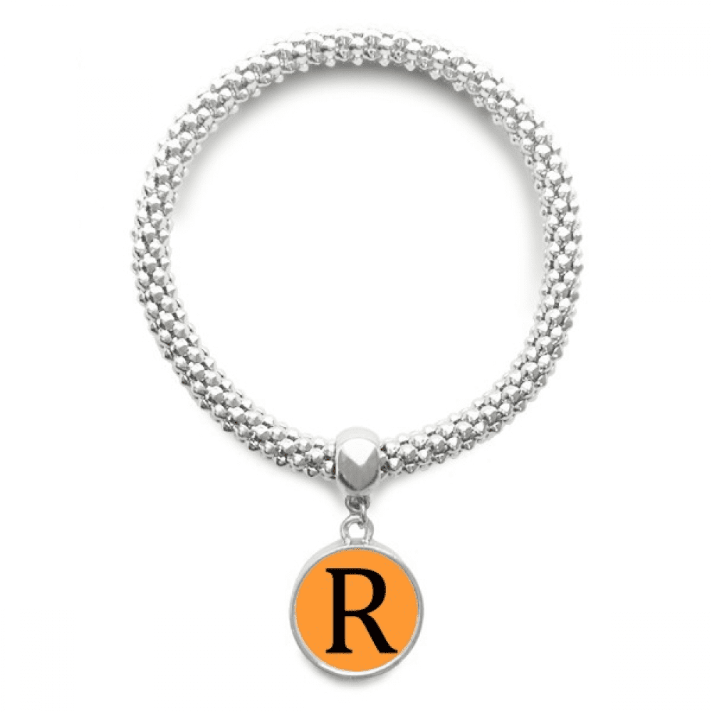 South African Currency Symbol Rand ZAR Sliver Bracelet Pendant Jewelry ...