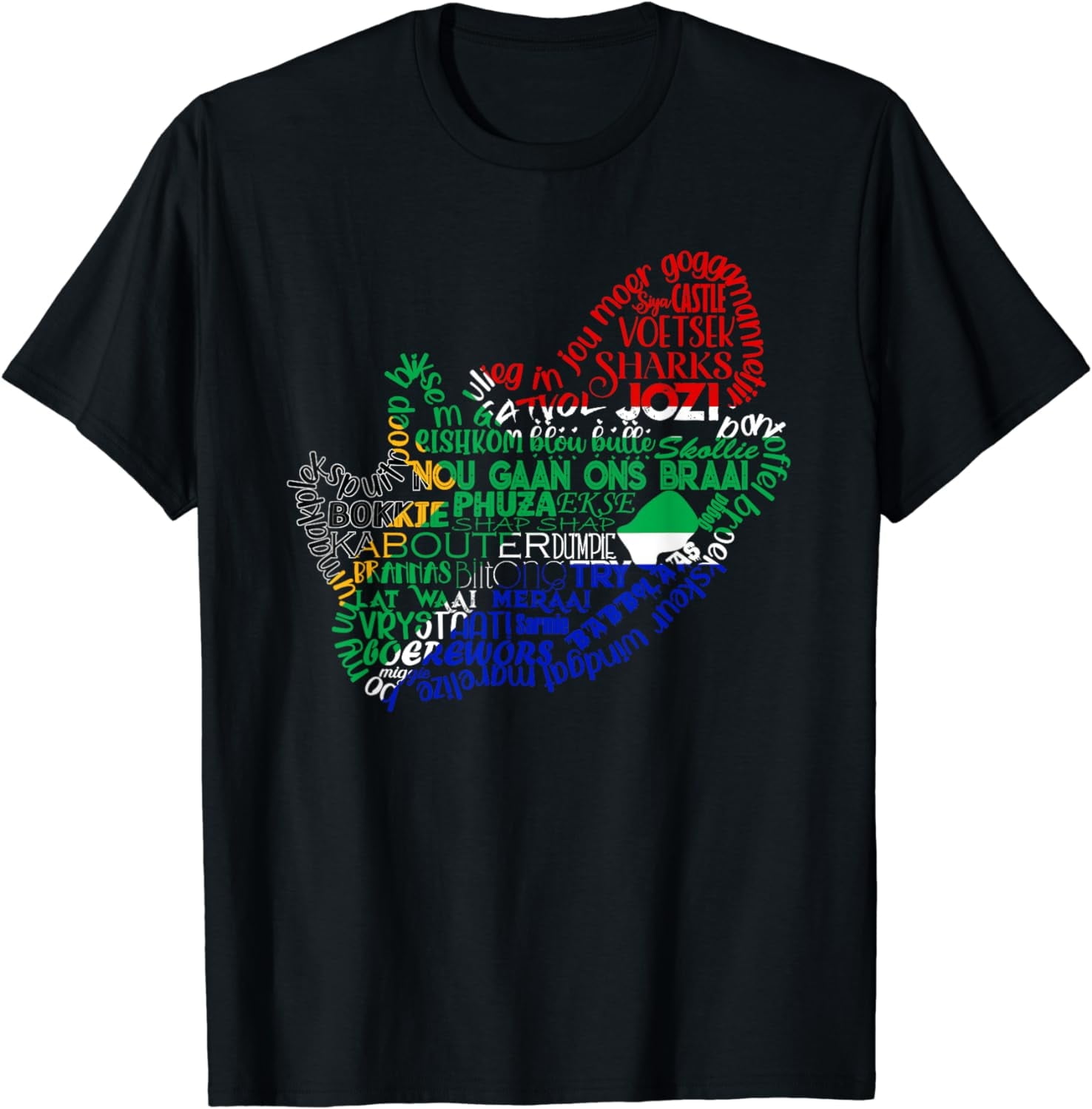 South African Things Saffas Say Braai South Africa T-Shirt - Walmart.com