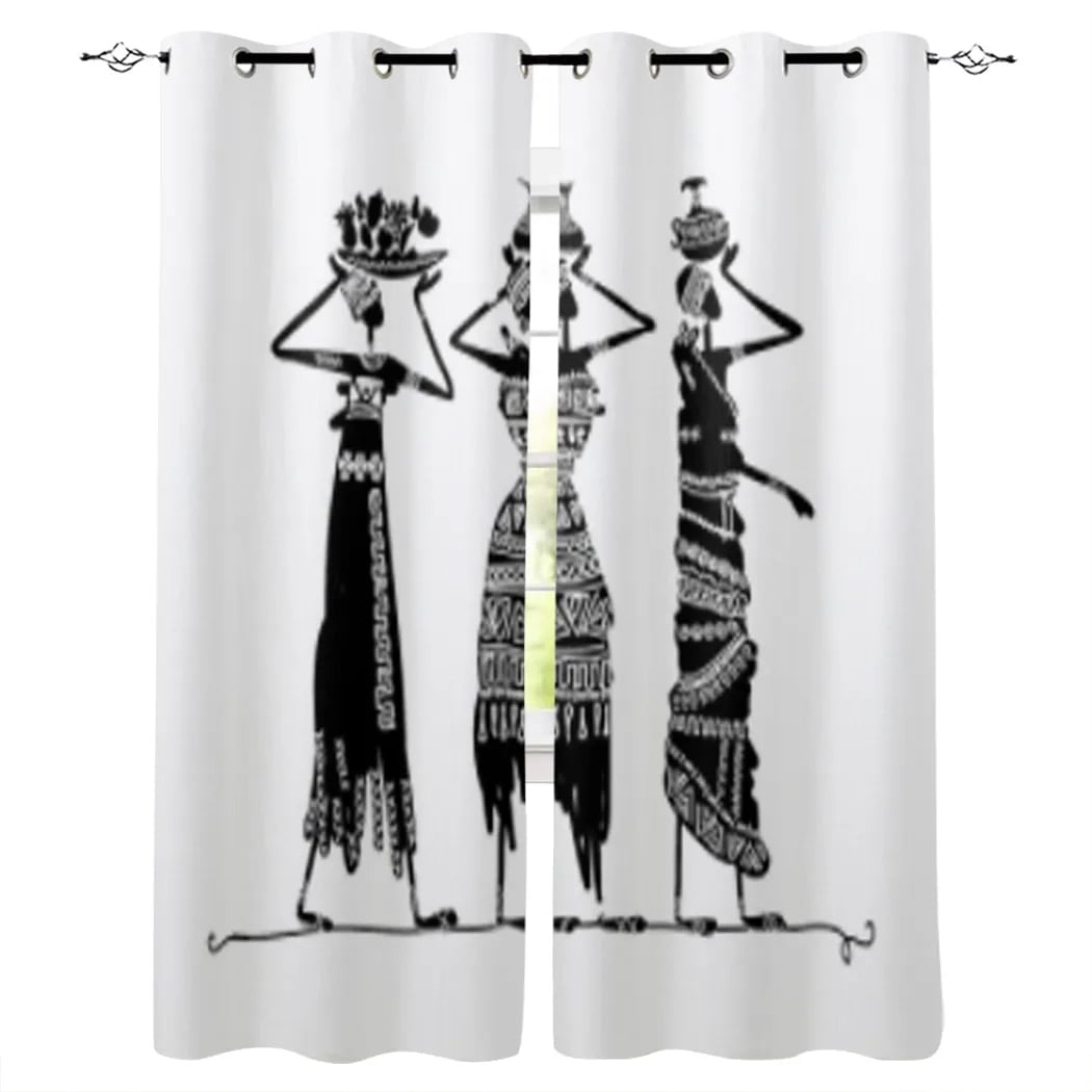 South African Traditional Ethnic Style Curtains Kitchen Decor Items ...