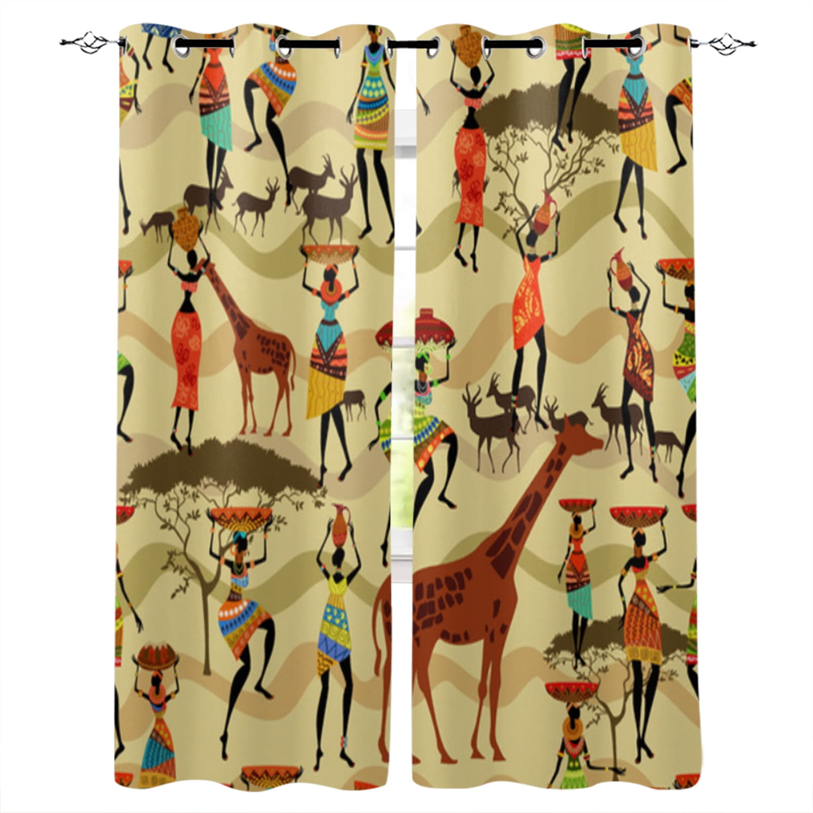South African Traditional Ethnic Style Curtains Kitchen Decor Items ...