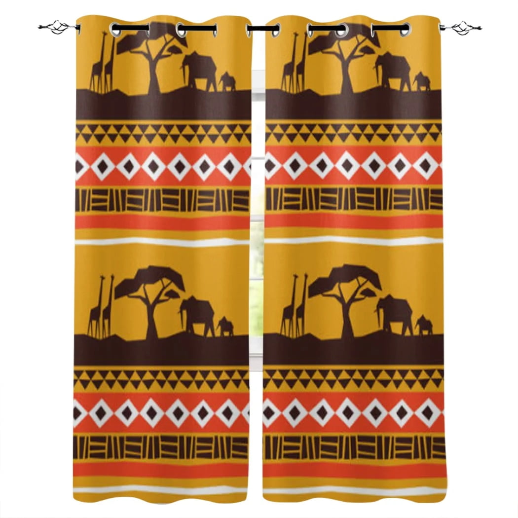 South African Traditional Ethnic Style Curtains Kitchen r Items Window ...